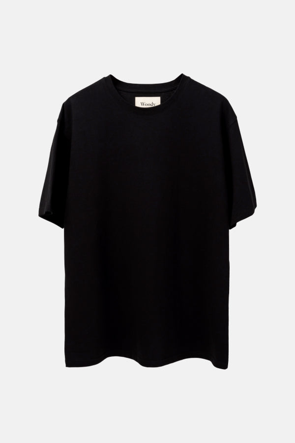 BASIC TEE BLACK – Woody